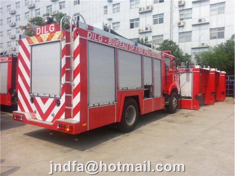 469 sets fire trucks export to Philippine - JDFtruck