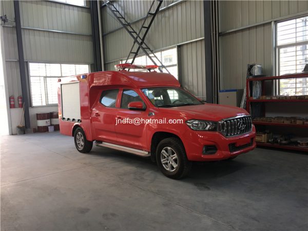 Benz mini-type 500L water tanker fire fighter truck - JDFtruck
